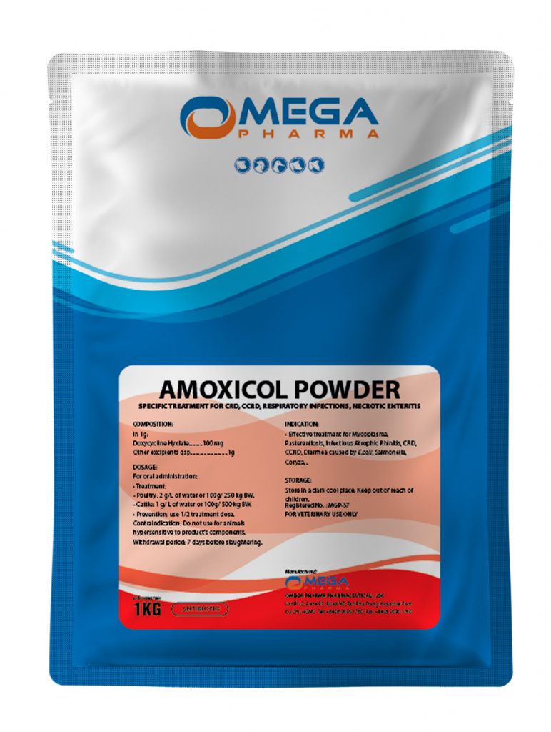 AMOXICOL POWDER – Omega Pharma